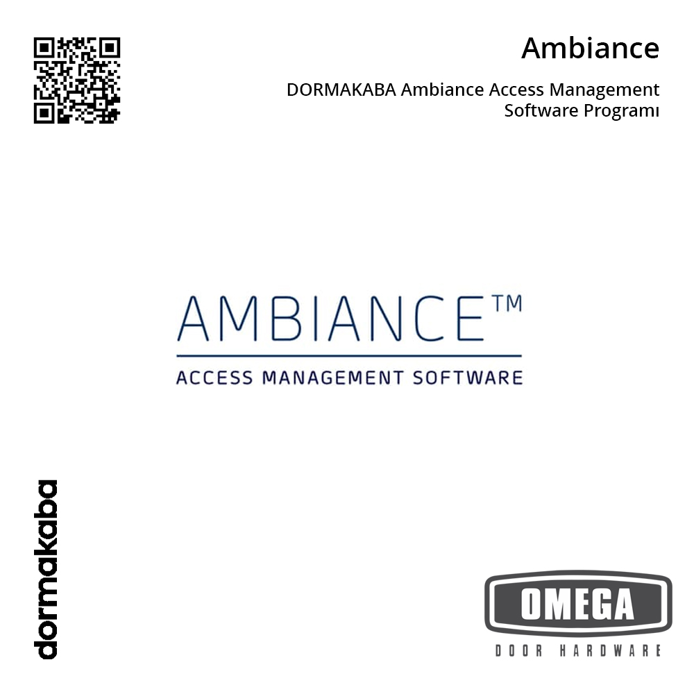 DORMAKABA Ambiance Access Management Software Programı - Elektrikli ...