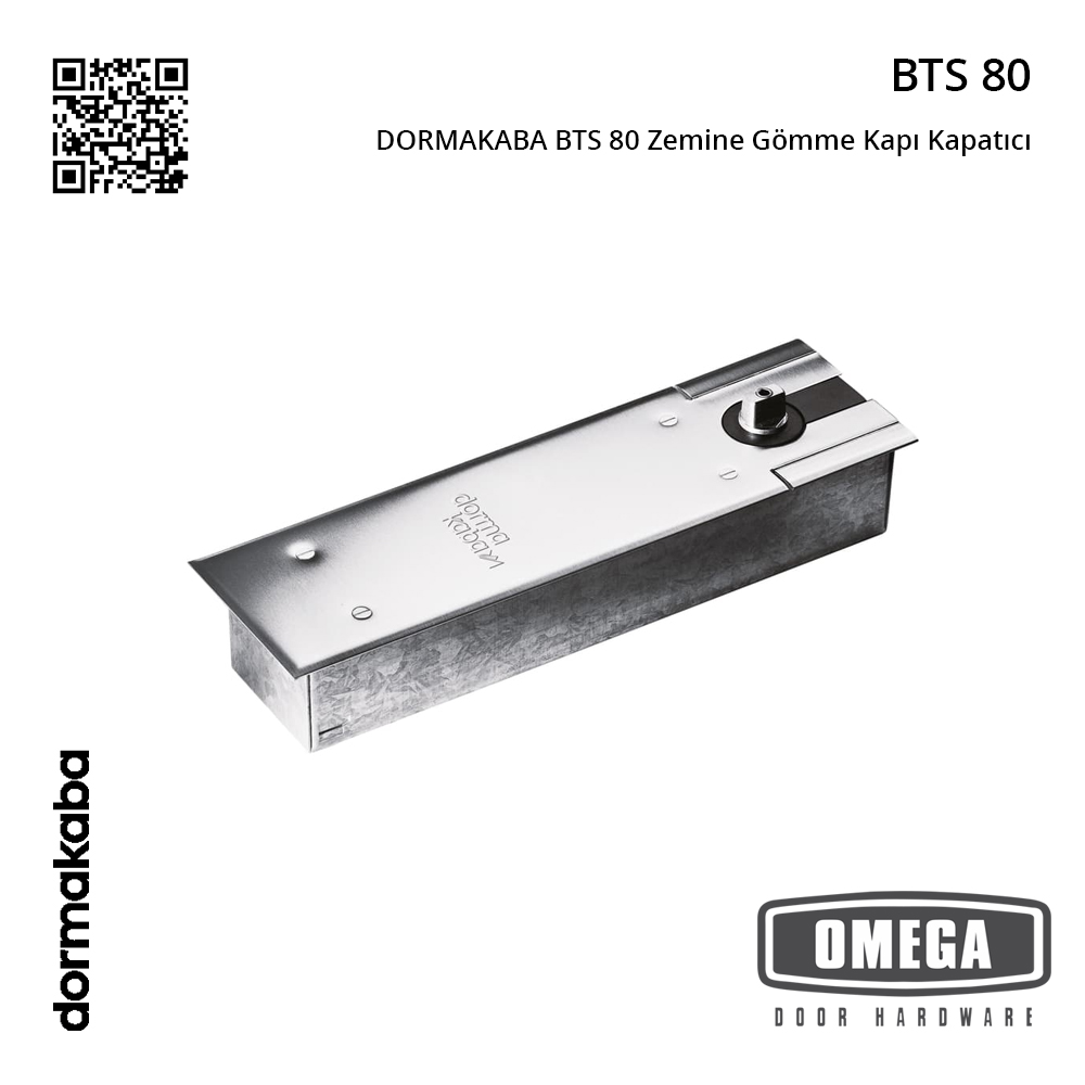 DORMAKABA BTS 80 Zemine Gömme Kapı Kapatıcı - Elektrikli Kilitler