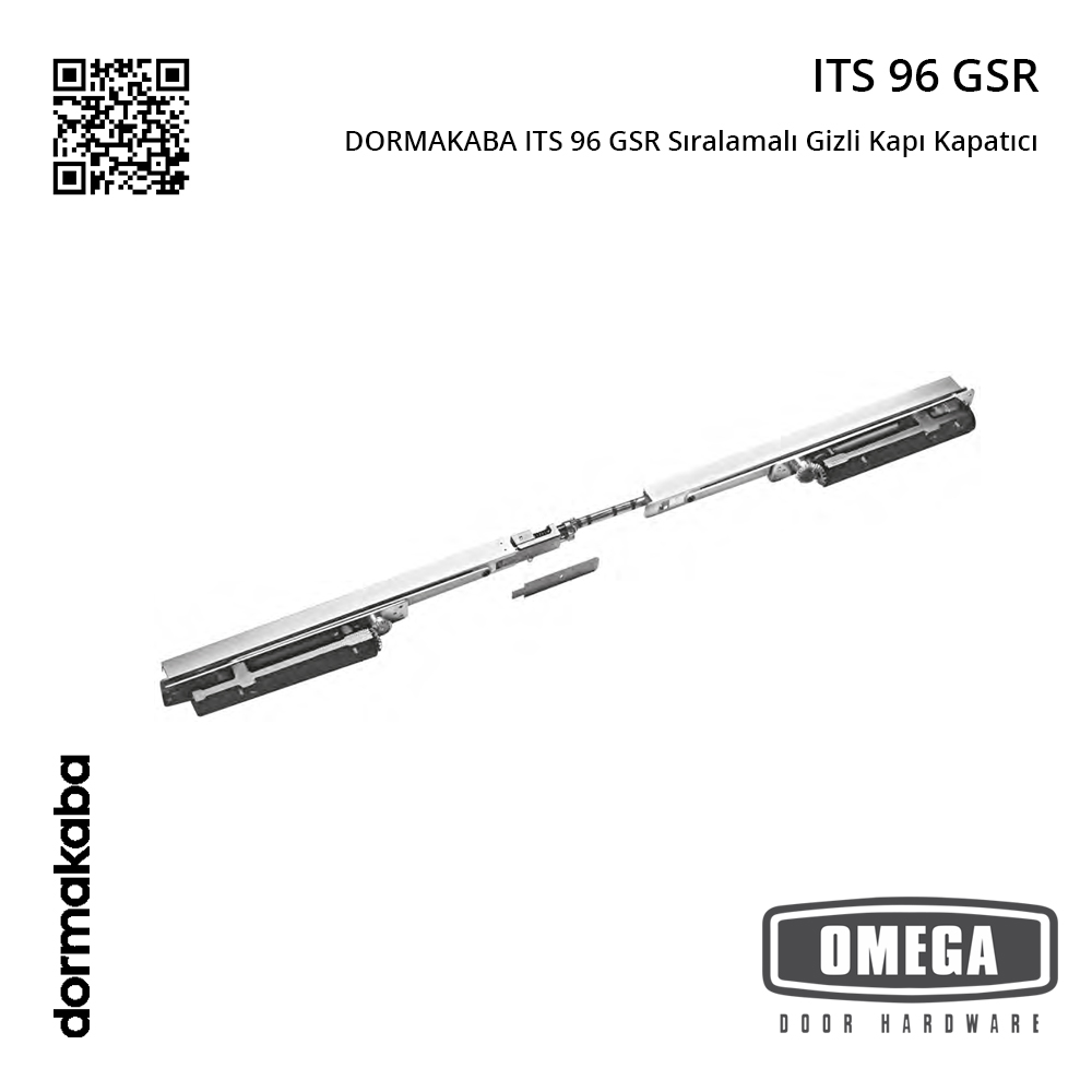DORMAKABA ITS 96 GSR Sıralamalı Gizli Kapı Kapatıcı - Elektrikli Kilitler