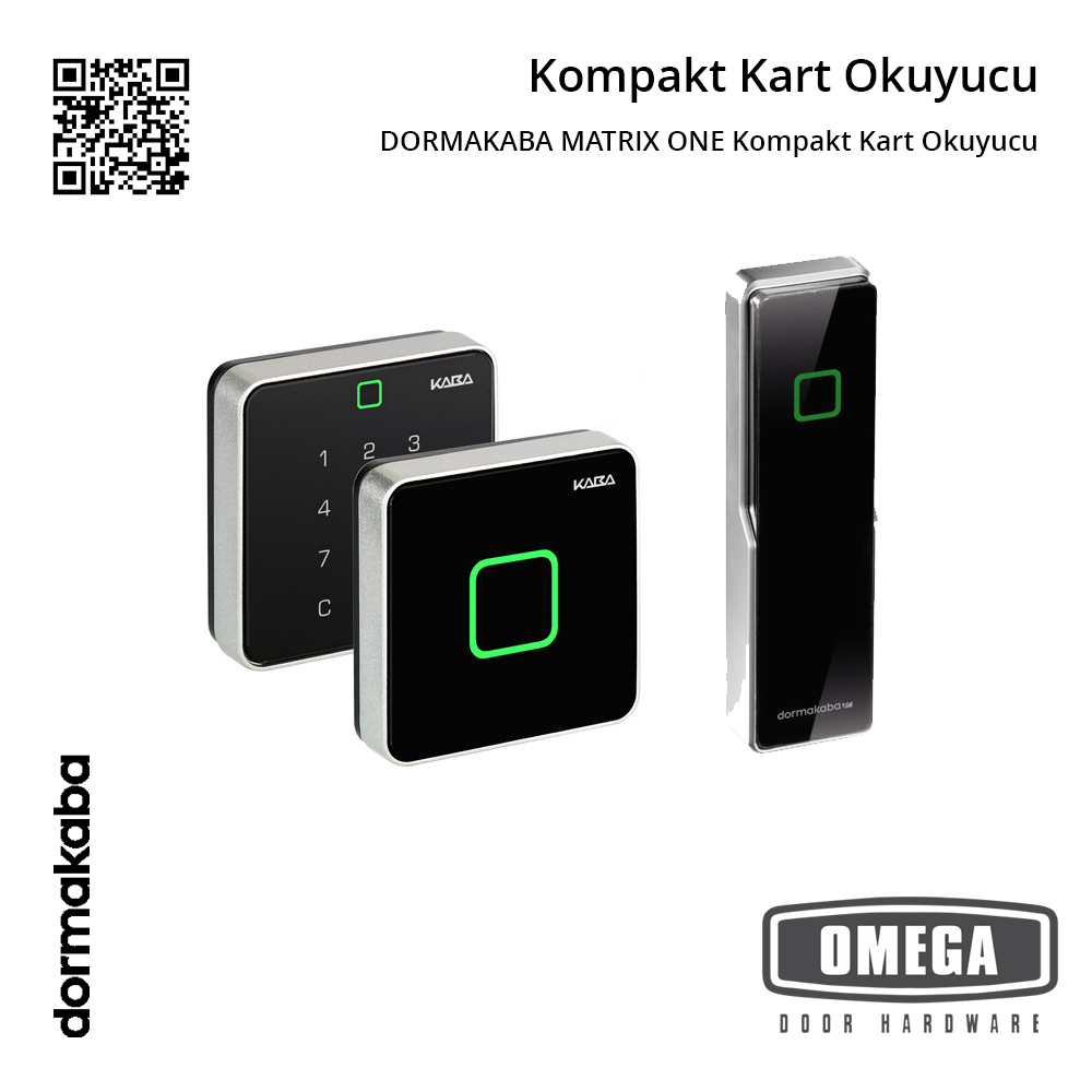 DORMAKABA MATRIX ONE Kompakt Kart Okuyucu - Elektrikli Kilitler