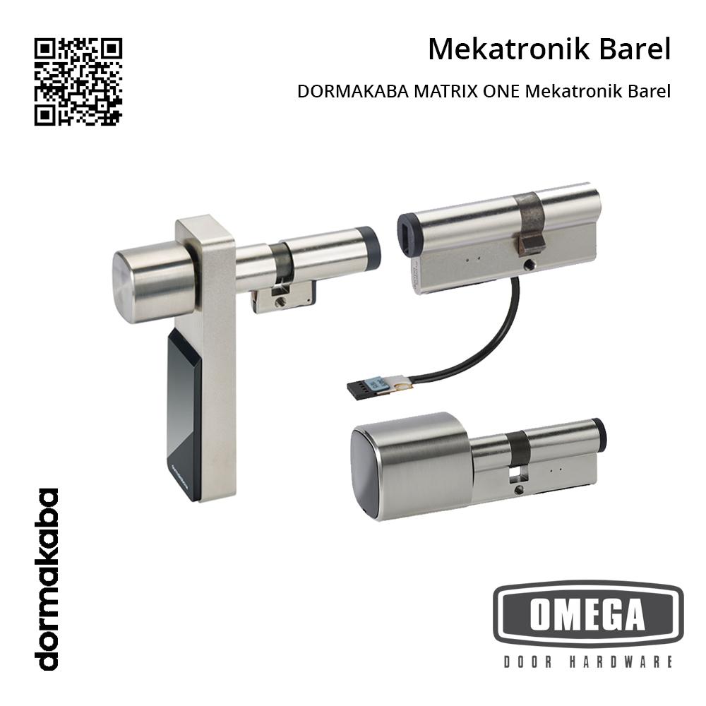 DORMAKABA MATRIX ONE Mekatronik Barel - Elektrikli Kilitler