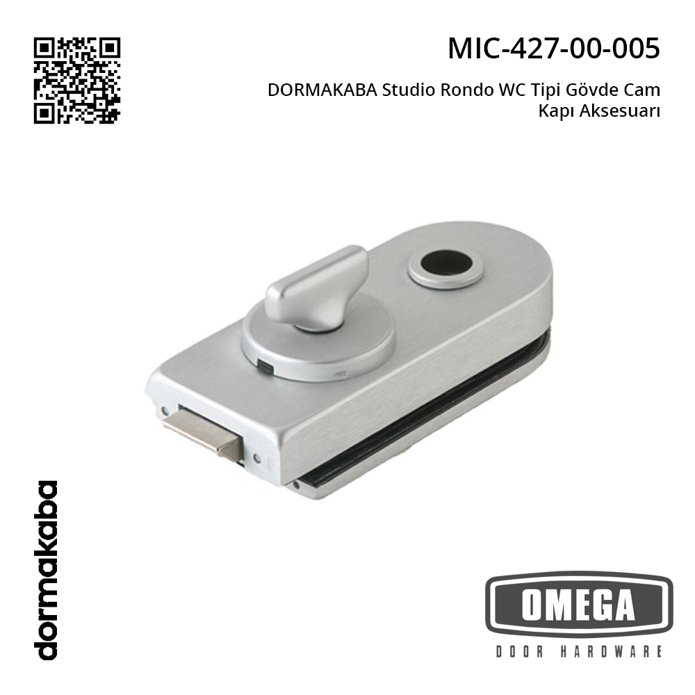 DORMAKABA Studio Rondo WC Tipi Gövde Cam Kapı Aksesuarı - Omega Door ...